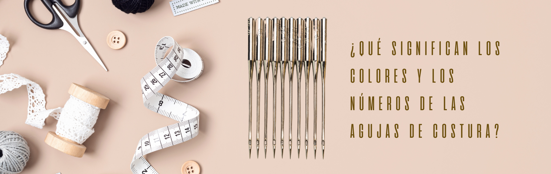 ¿Qué significan los colores y los números de las agujas de costura? | Seoane Textil, tu mercería ...